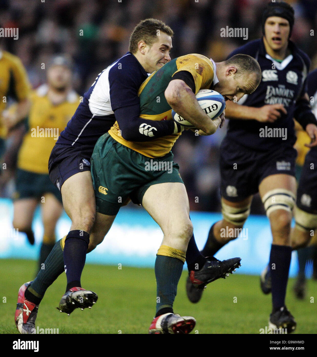 Rugby Union - International Match - Scotland v Australia - Murrayfield ...