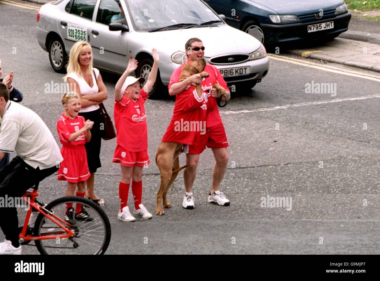Soccer - Liverpool Trophy Parade Stock Photo - Alamy