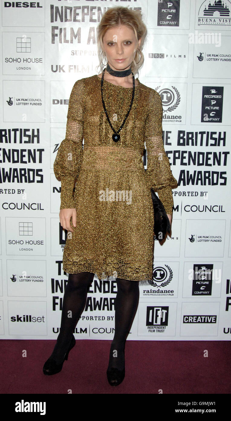 Emilia Fox arriving for The British Independent Film Awards held at ...
