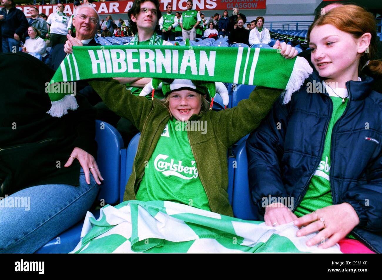 Female scottish football fans hi-res stock photography and images - Alamy