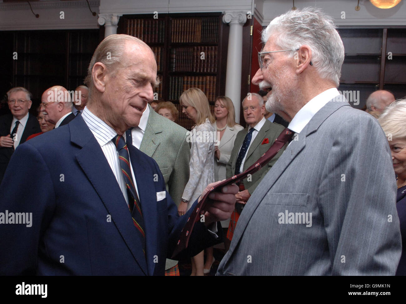 Queen visits Caledonian Club Stock Photo - Alamy