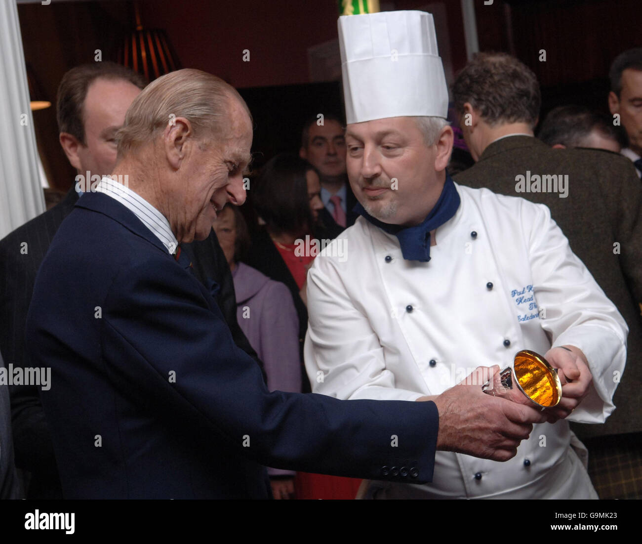 Queen visits Caledonian Club Stock Photo - Alamy