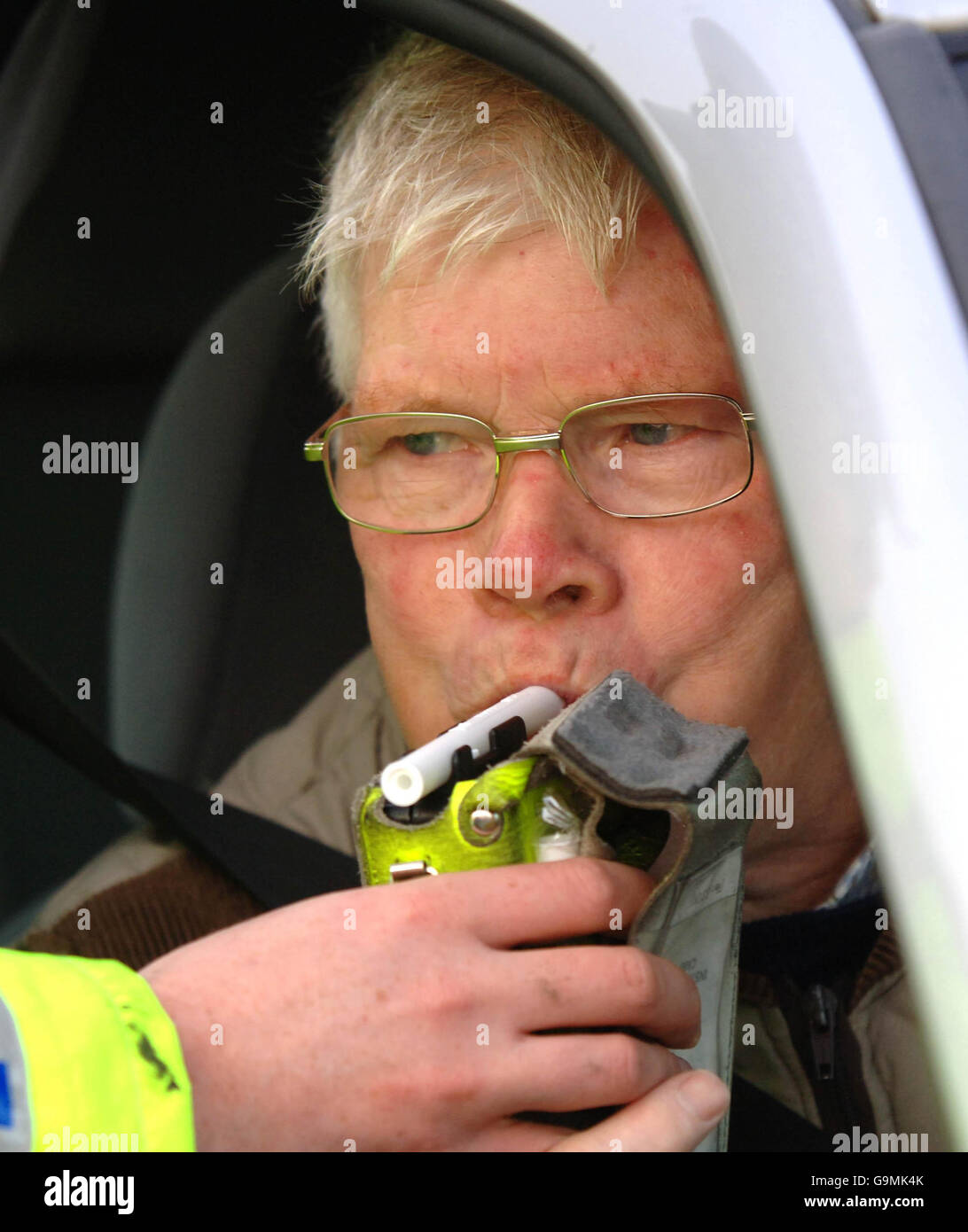Breathaliser and police hi-res stock photography and images - Alamy