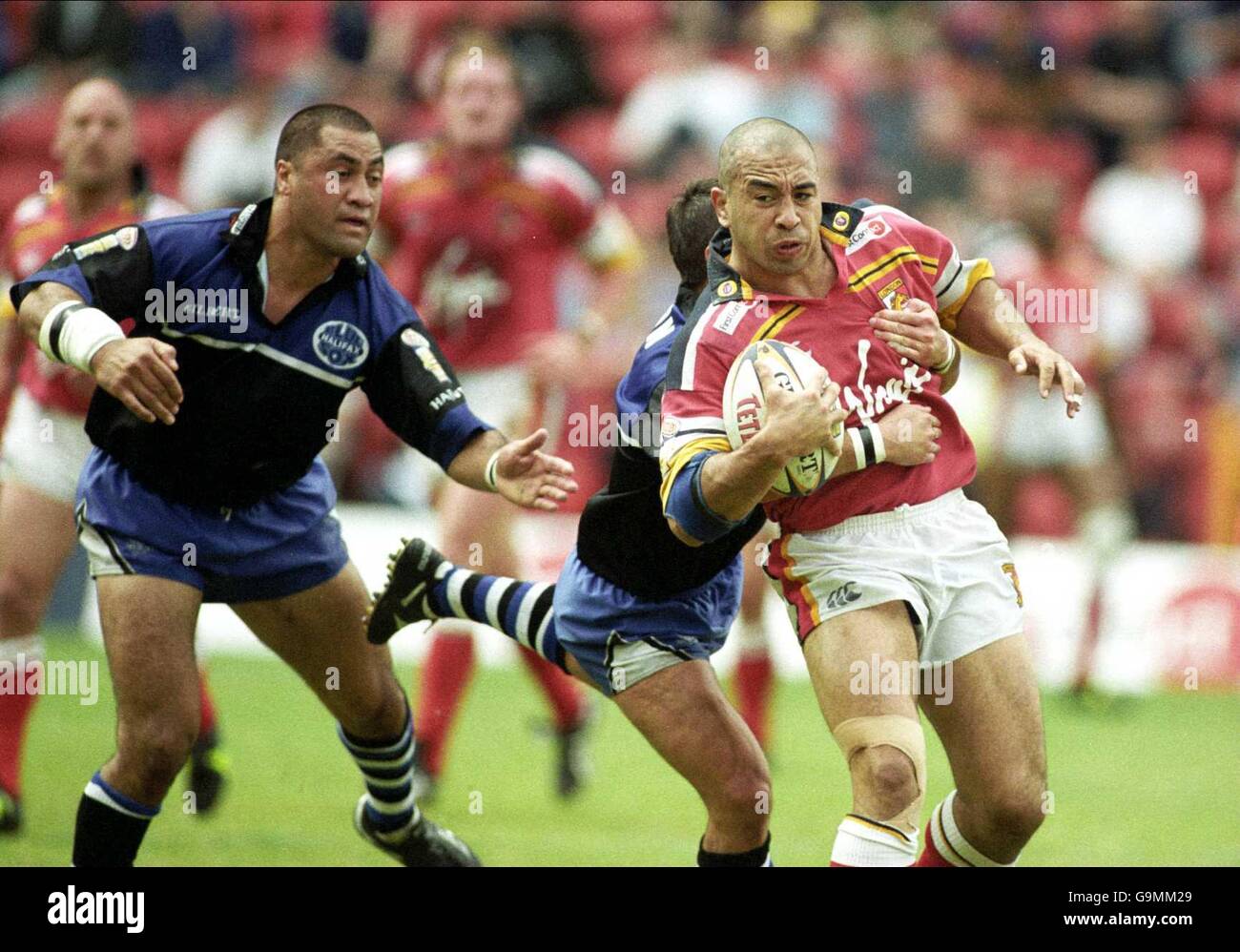 Rugby League - Tetley's Bitter Super League - London Bronco's v Halifax ...