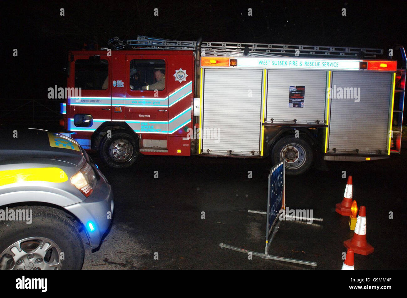 Firework factory fire Stock Photo - Alamy