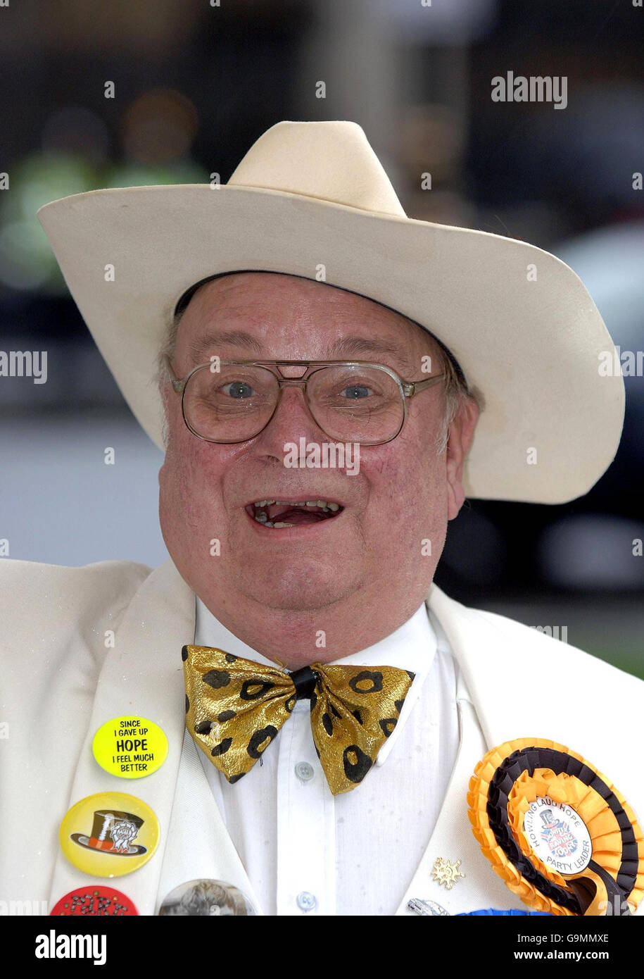 Leader of the monster raving loony party hi-res stock photography and ...