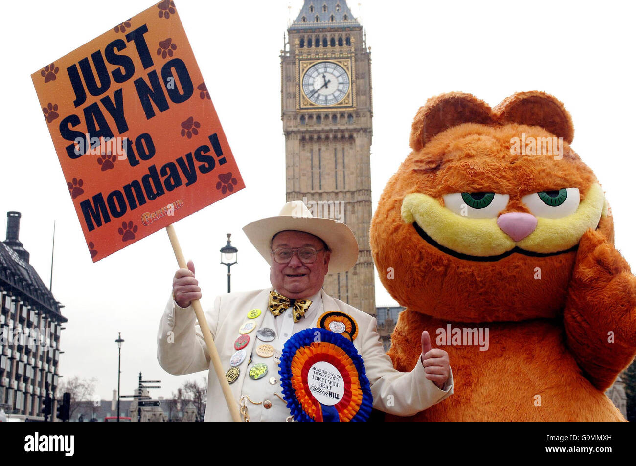Leader of the monster raving loony party hi-res stock photography and ...