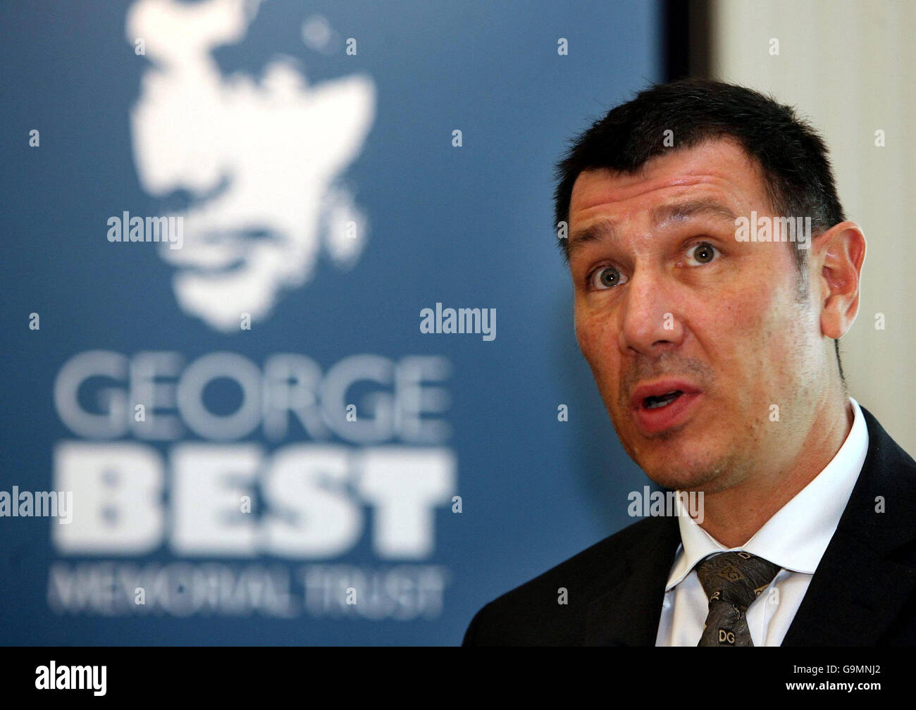 Fund launched for statue of George Best Stock Photo - Alamy