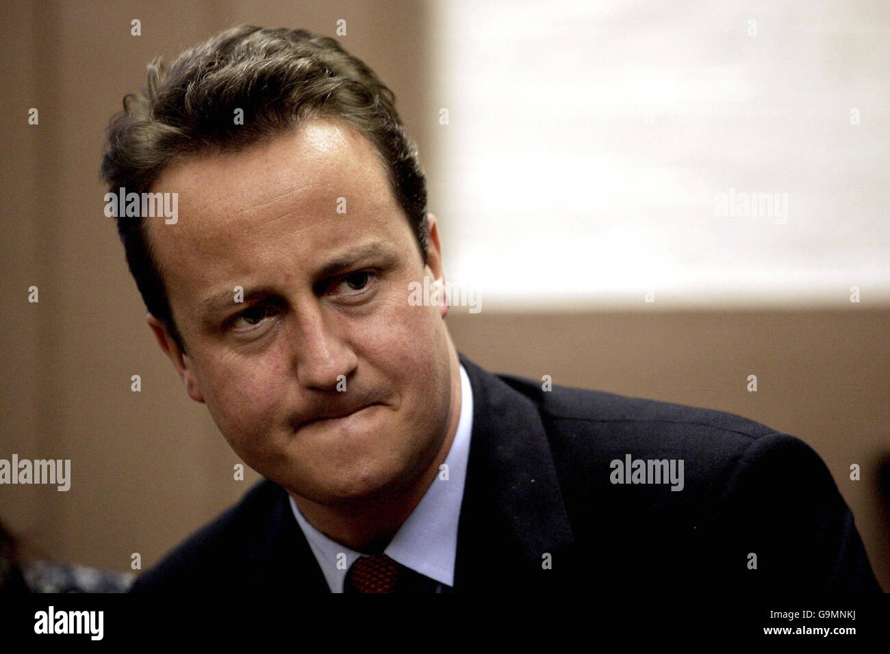Conservative Party leader David Cameron during a visit to Eastside ...