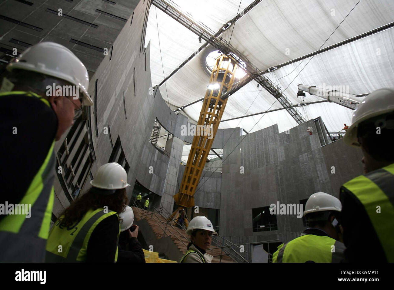 O2 stadium preview Stock Photo - Alamy