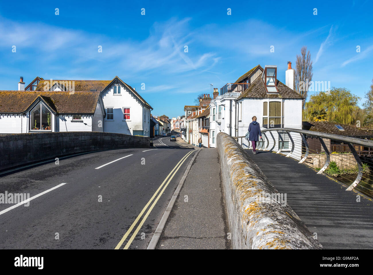 England Dorset Christchurch Bridge Street Adrian Baker Stock Photo - Alamy