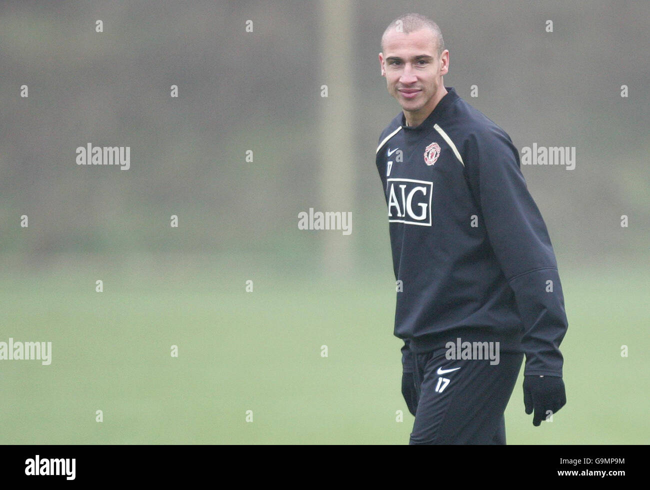 Henrik larsson manchester united hi-res stock photography and images ...