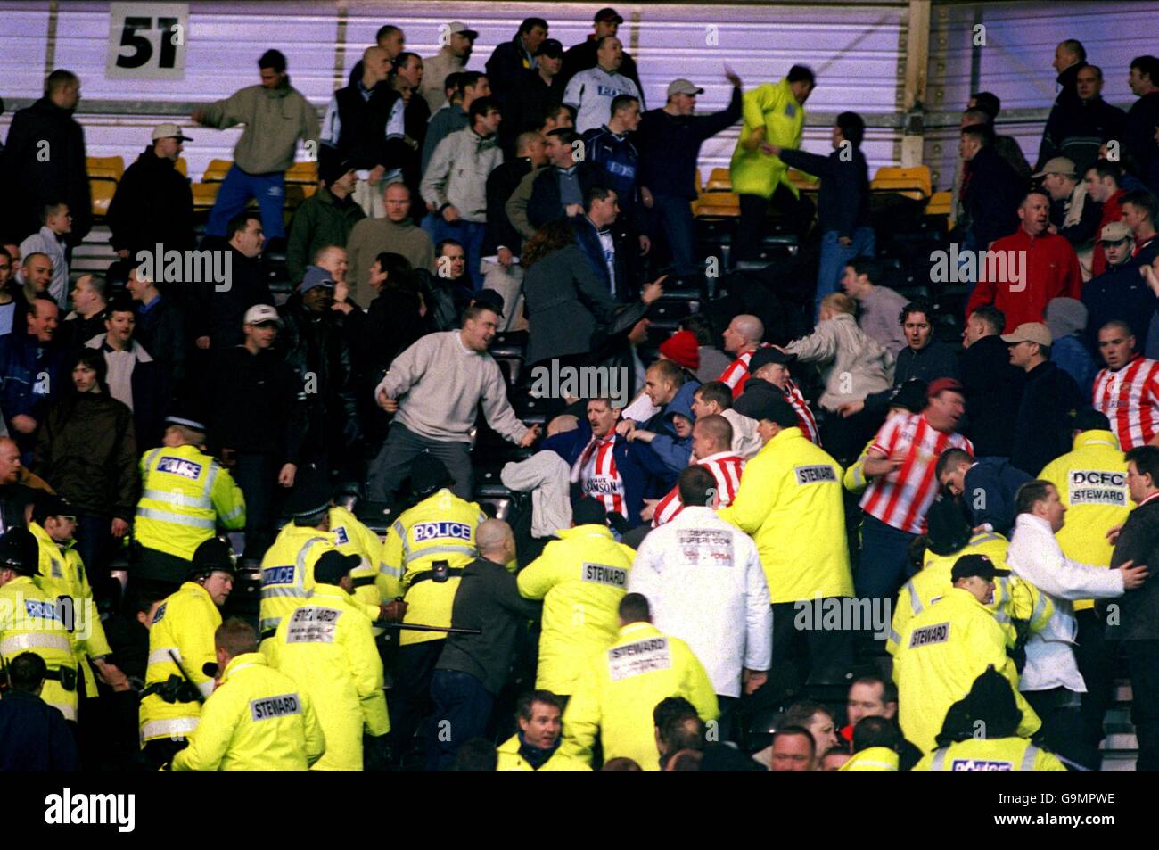 Fighting violence fans hooligans football hi-res stock photography and ...