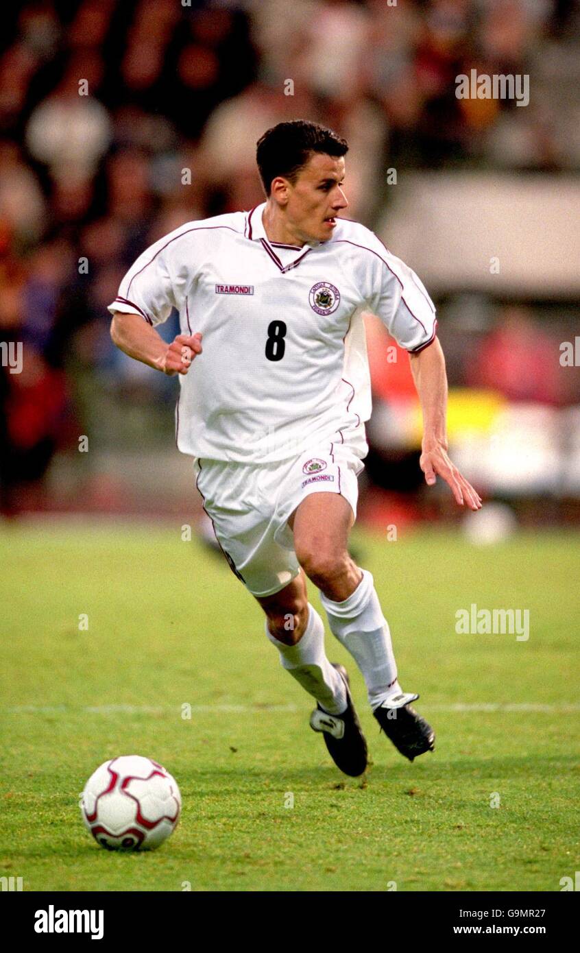 Soccer world cup 2002 qualifier group six belgium v latvia hi-res stock ...