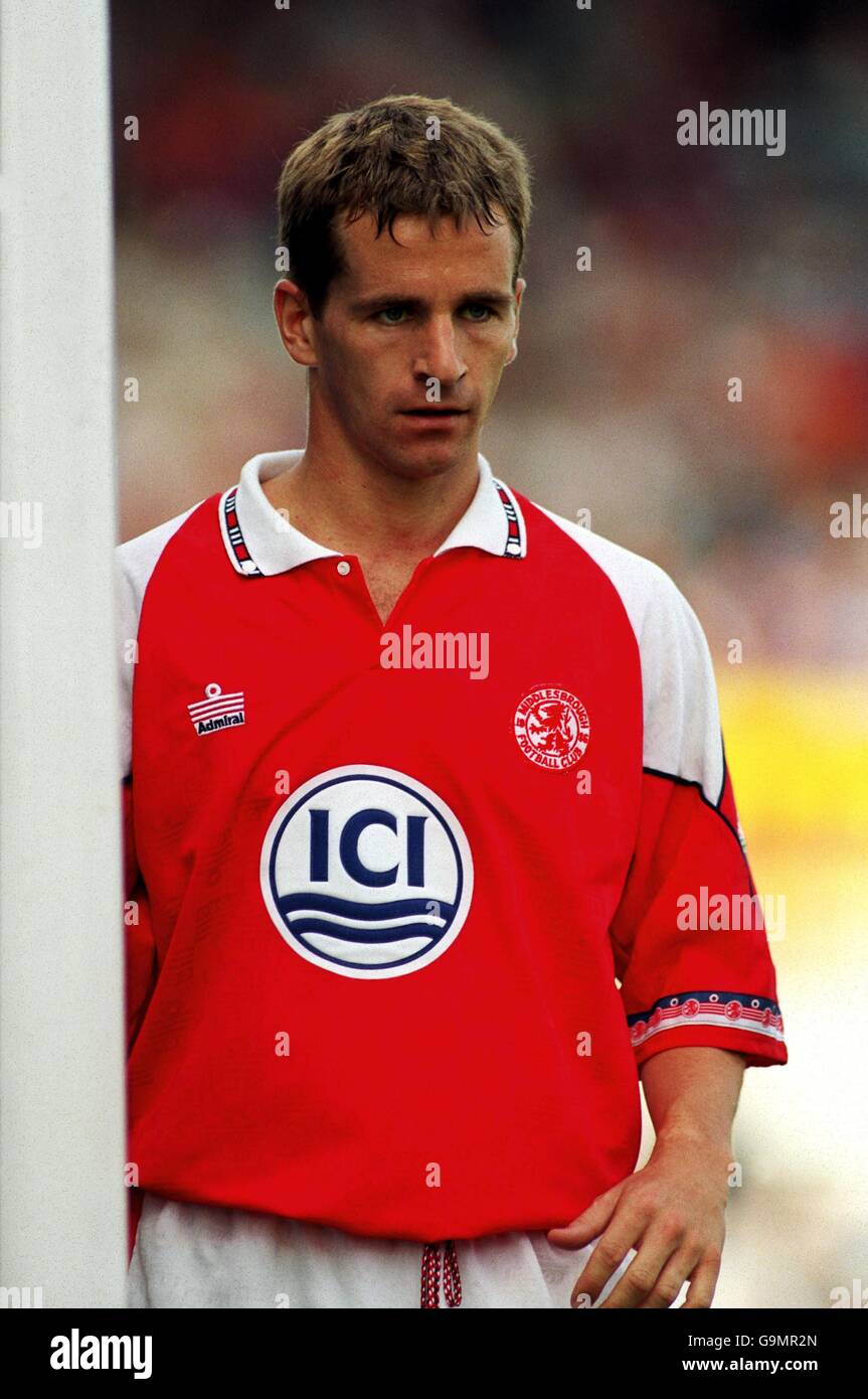 Soccer - Middlesbrough. Chris Morris, Middlesbrough Stock Photo - Alamy