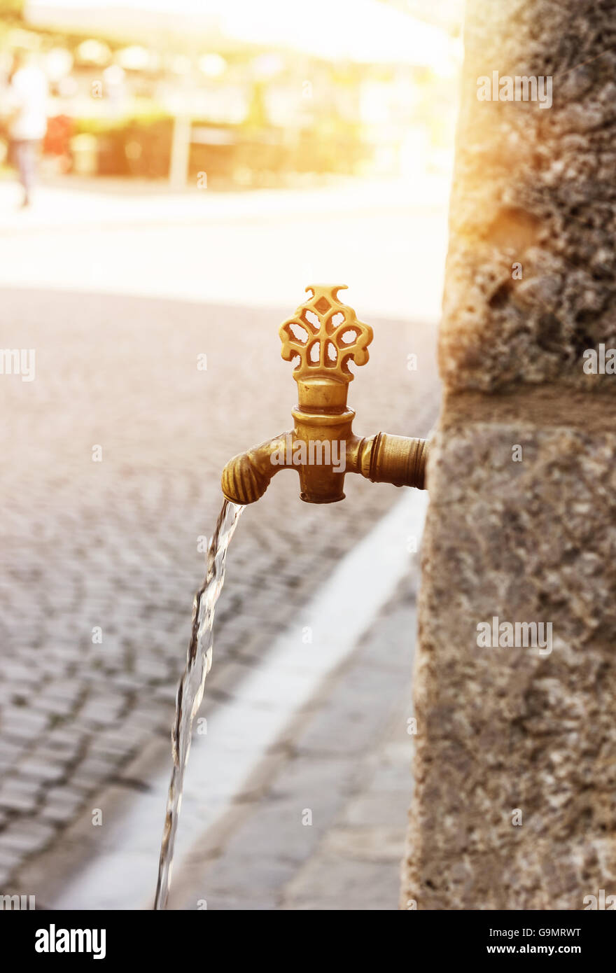 Ancient tap hi-res stock photography and images - Alamy