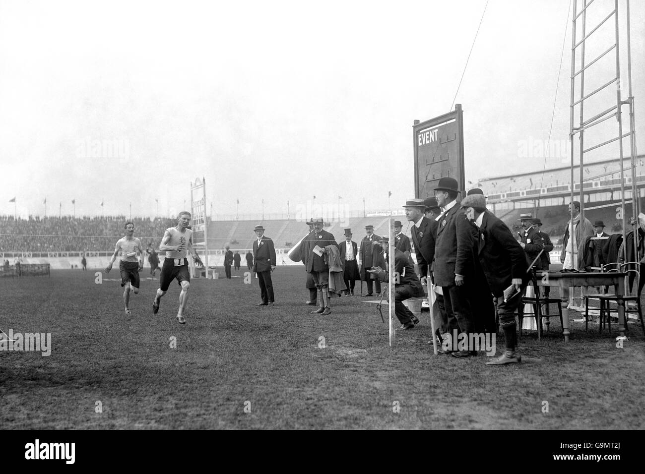 Athletics - London Olympic Games 1908 - 3200m Steeplechase - Final ...