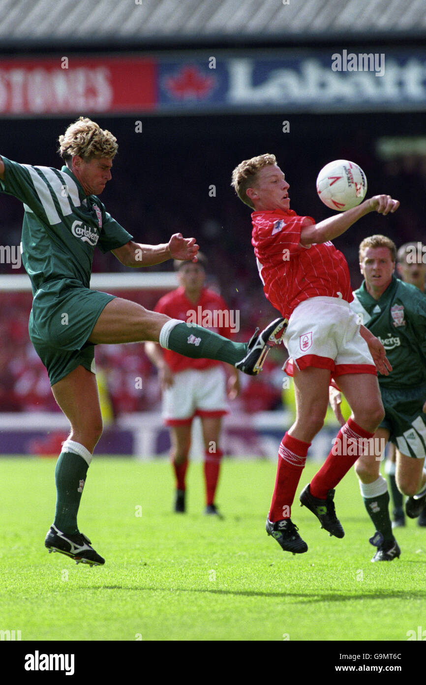 Soccer premier league nottingham forest v liverpool city ground hi-res ...