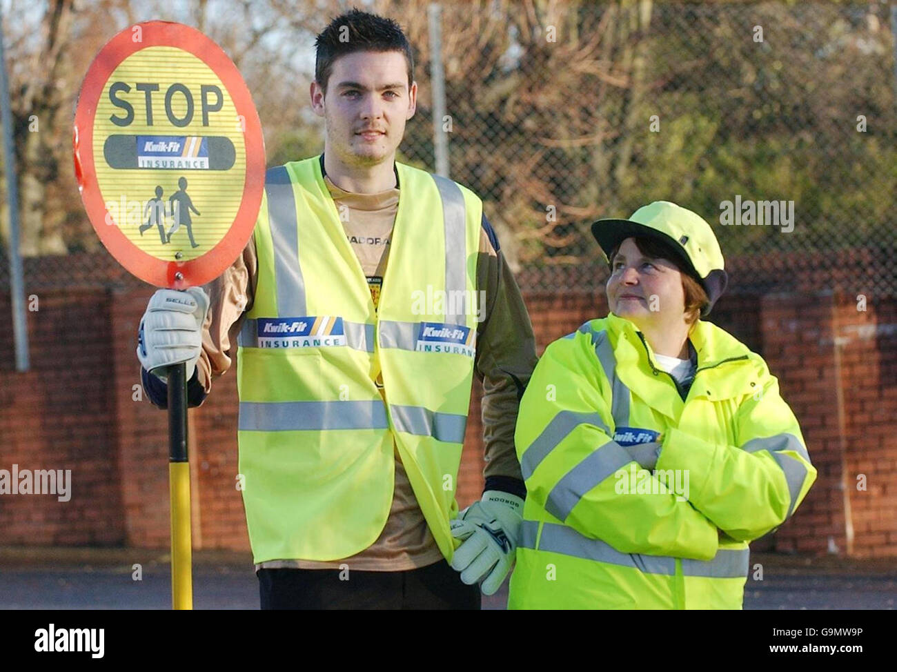 Scotland goalkeeper Craig Gordon and Moira Stallard launch the 2007 ...