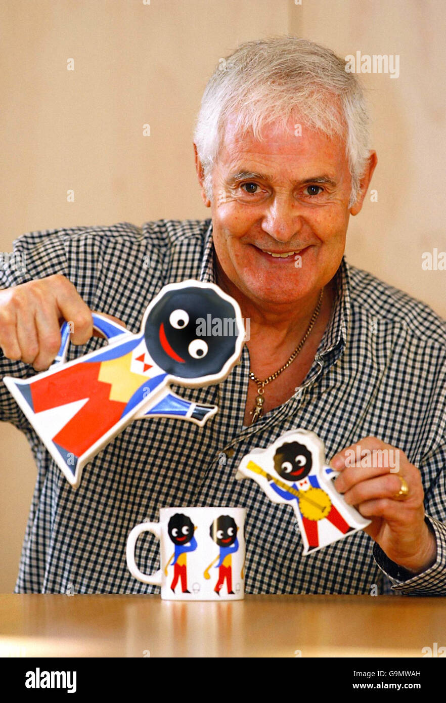 Nick martin shows off some of his golly collection hi-res stock ...