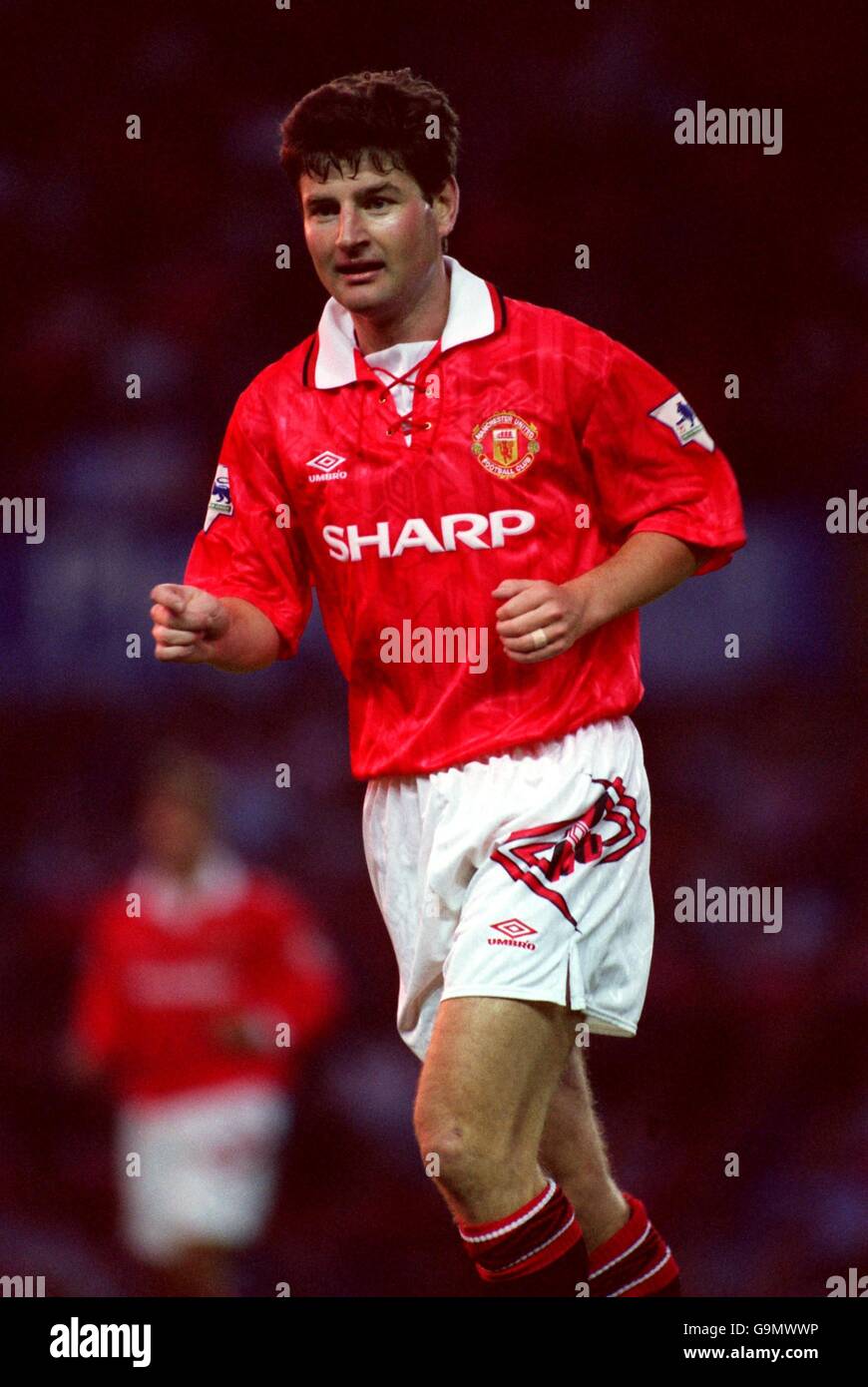DENIS IRWIN, MANCHESTER UNITED. DENIS IRWIN, MANCHESTER UNITED Stock ...