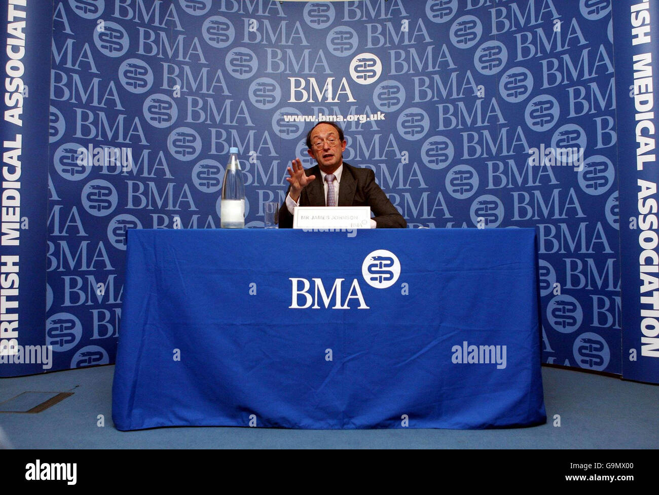 State of the NHS' press briefing Stock Photo - Alamy