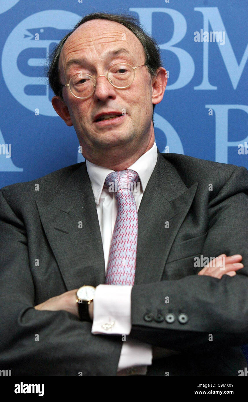 The Chairman of the British Medical Association (BMA) James Johnson ...