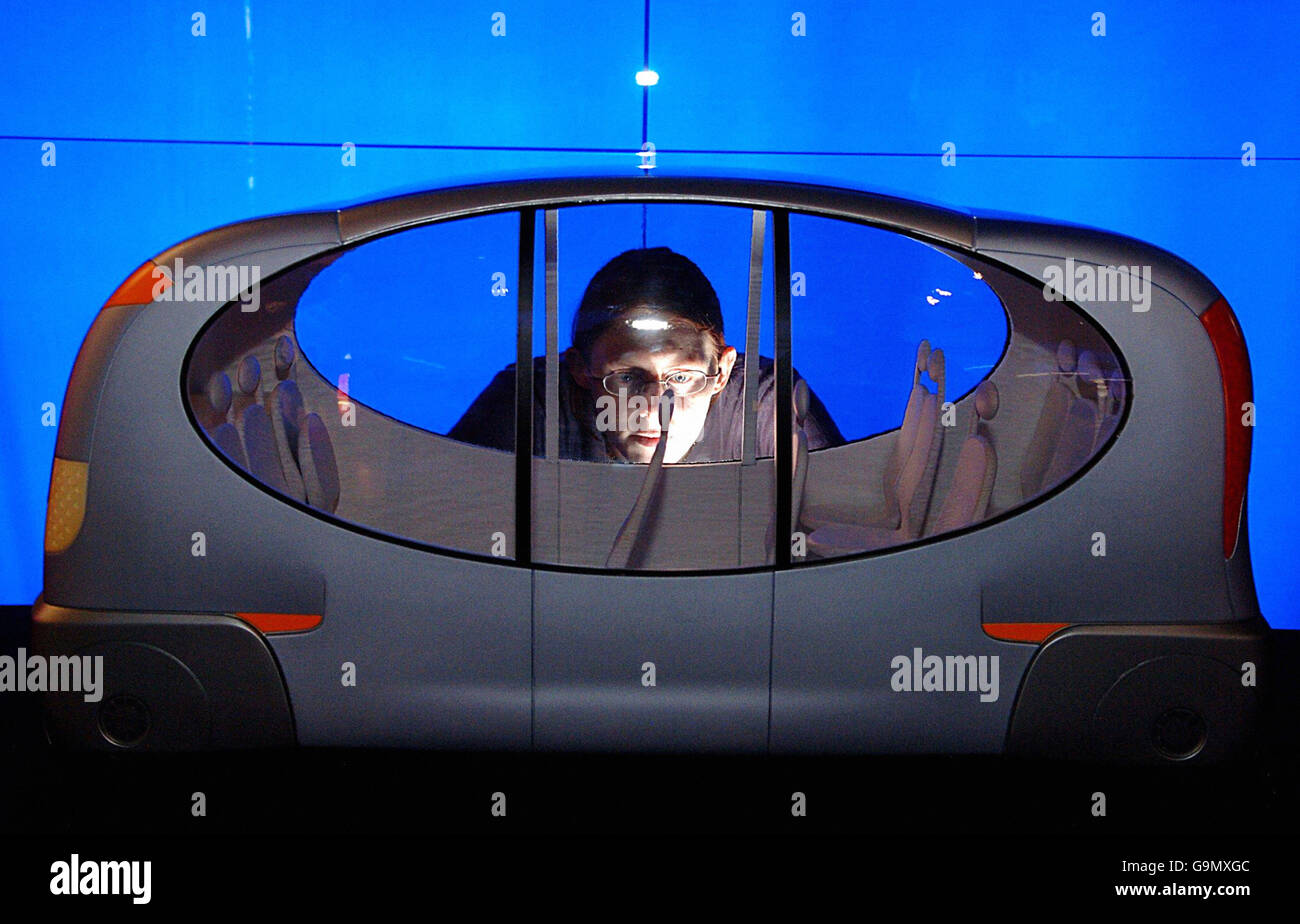 Science and Technology - Driverless Bus Model - Science Museum, London ...