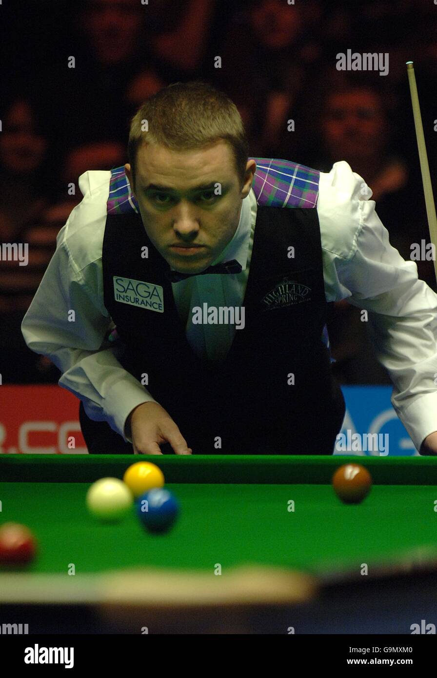 Snooker - SAGA Insurance Masters 2007 - Wembley Arena Stock Photo - Alamy