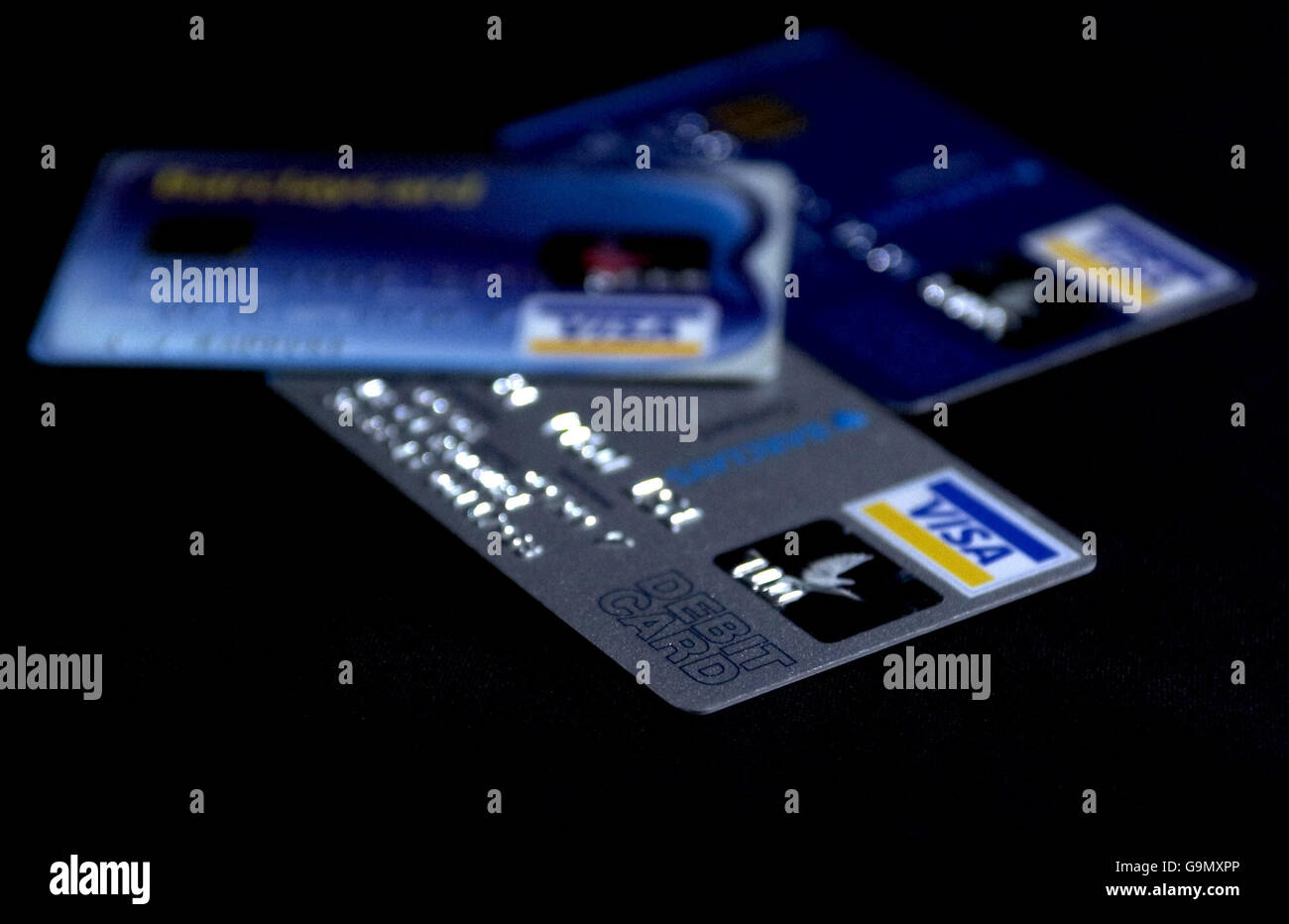 Personal finance pics. Debit and credit cards Stock Photo - Alamy
