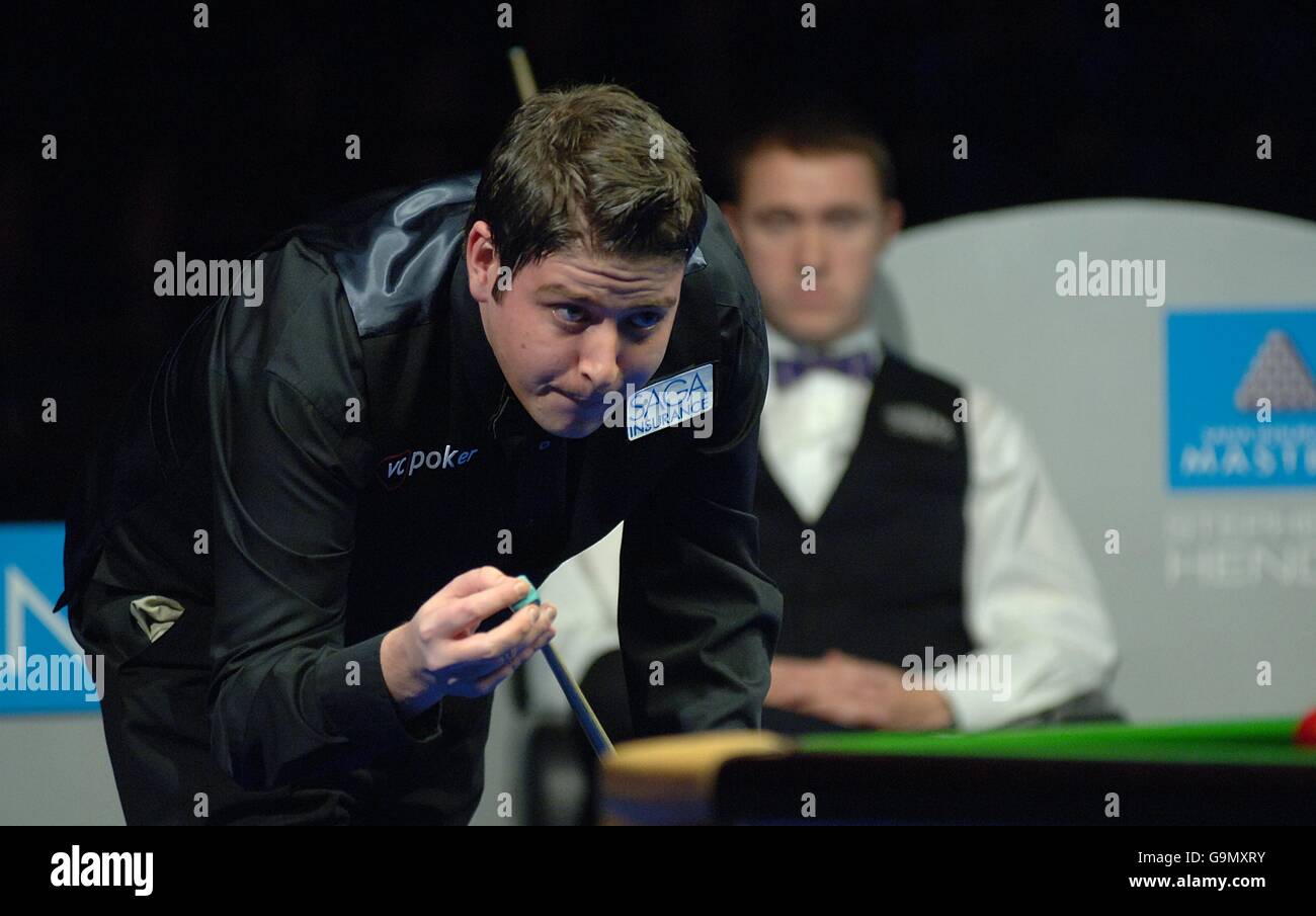 Snooker - SAGA Insurance Masters 2007 - Wembley Arena. Matthew Stevens ...