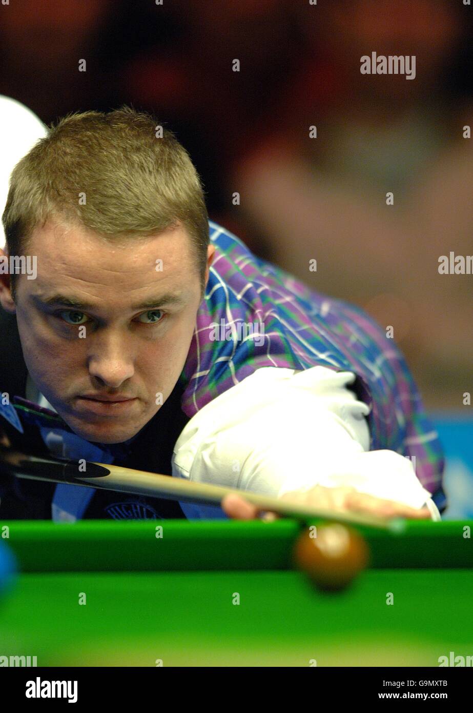 Stephen hendry saga insurance masters 2007 wembley arena hi-res stock ...