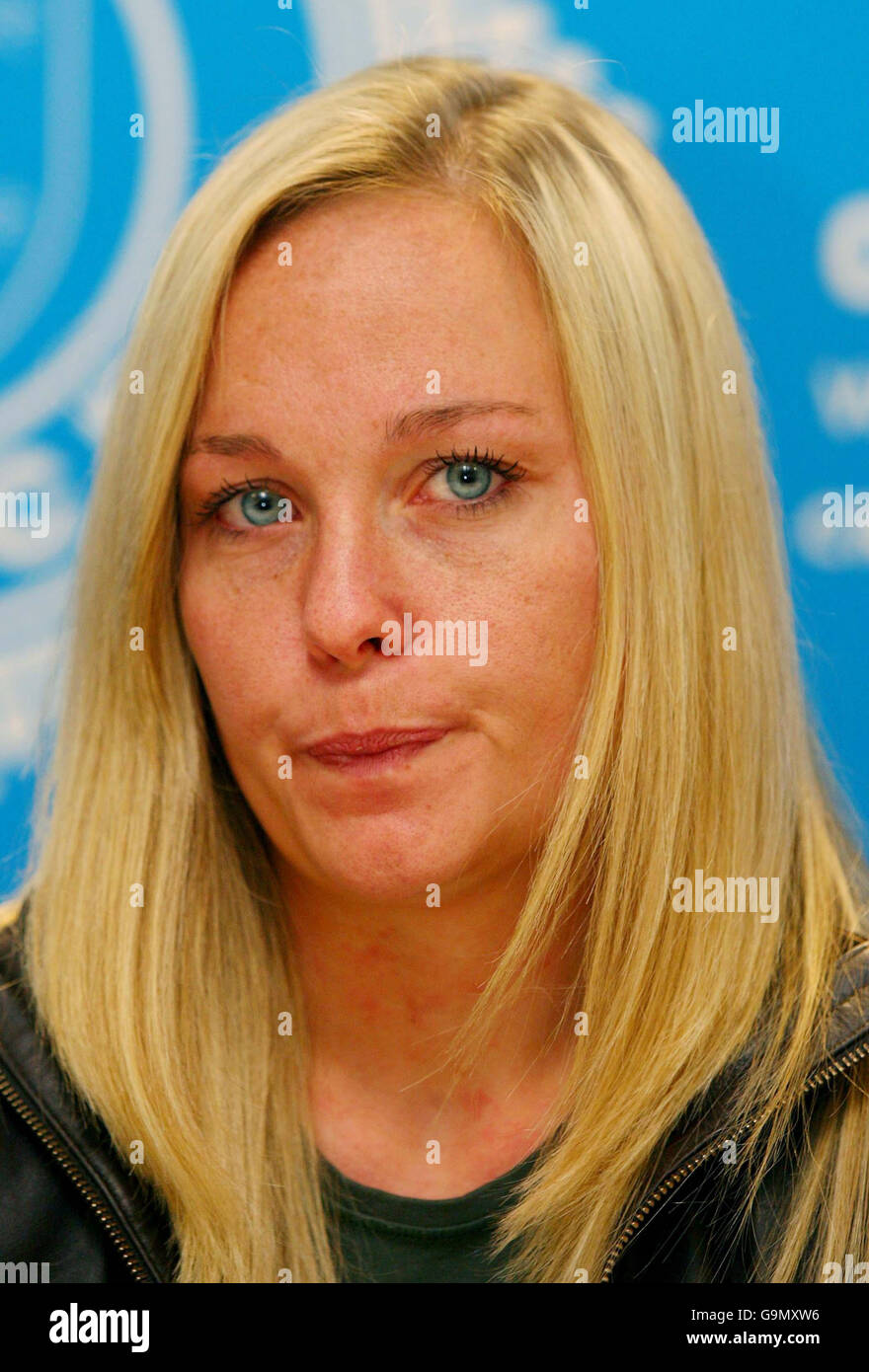 Emma Bonner appeals for information at a news conference in Eastbourne ...
