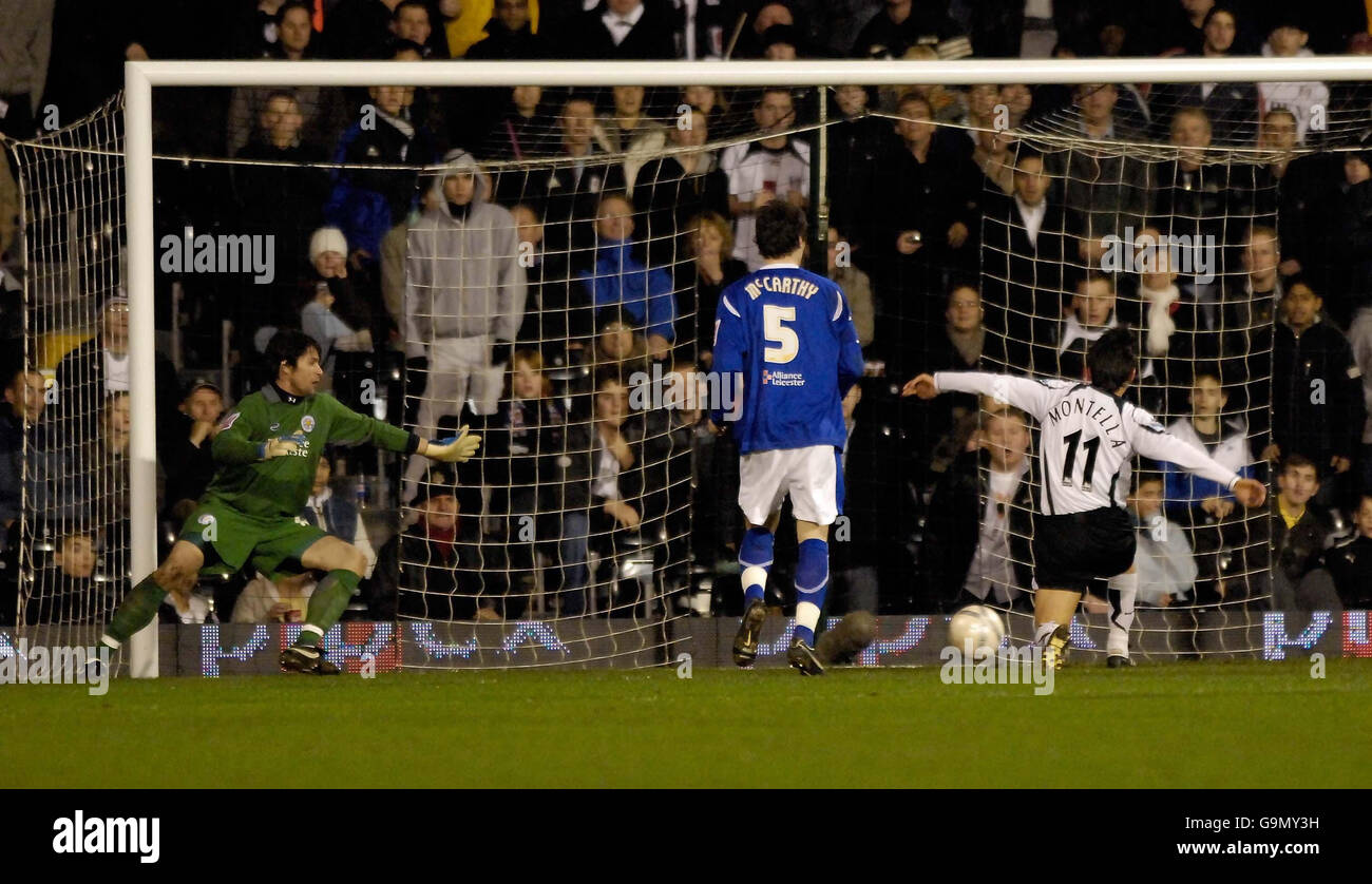 Soccer - FA Cup - Third Round Replay - Fulham v Leicester City - Craven ...