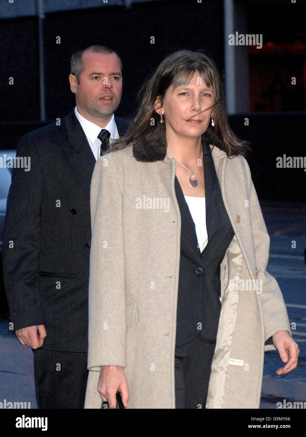 Ian angela gay arrive nottingham crown court hi-res stock photography ...
