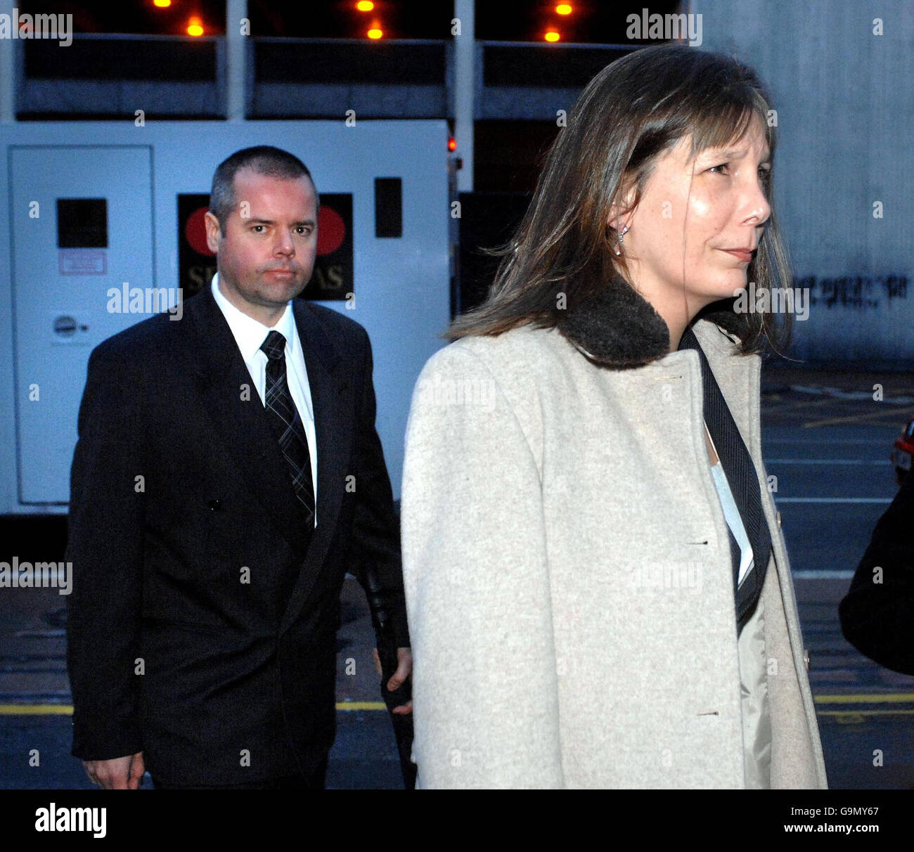 Ian and Angela Gay arrive at Nottingham Crown Court, where they are ...