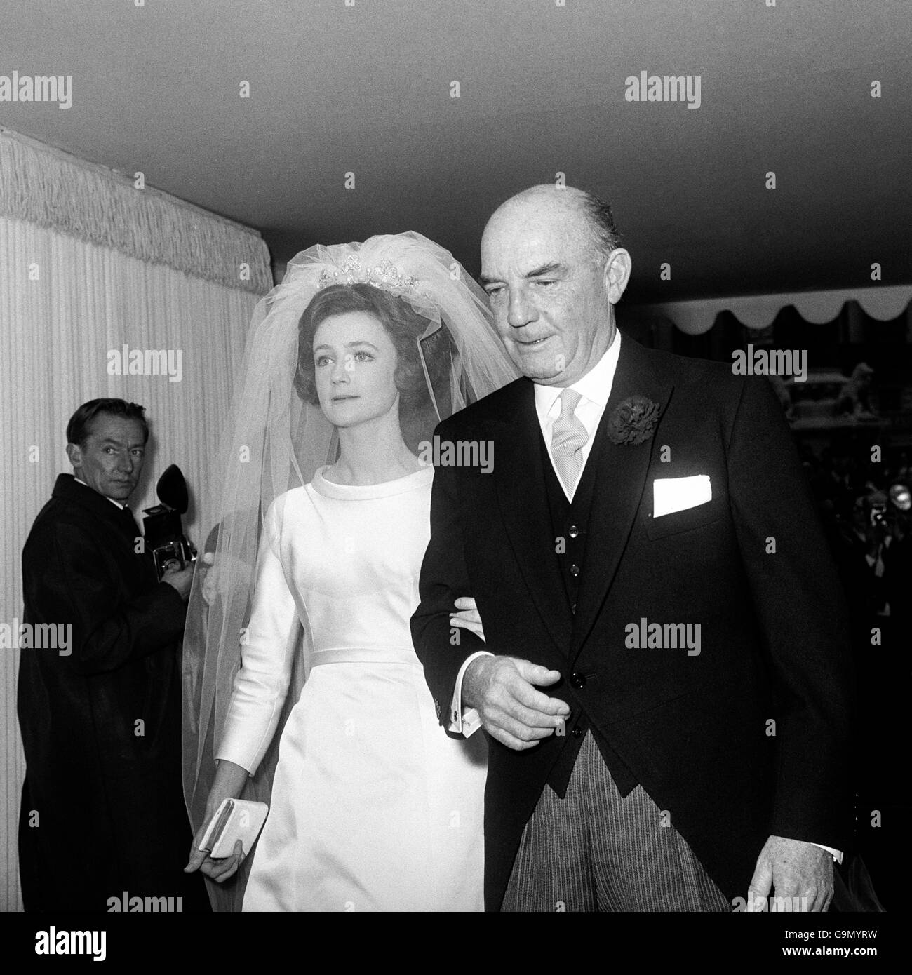 Miss Lindy Guiness, 22, pictured with her Father, Mr Loel Guinness, the ...