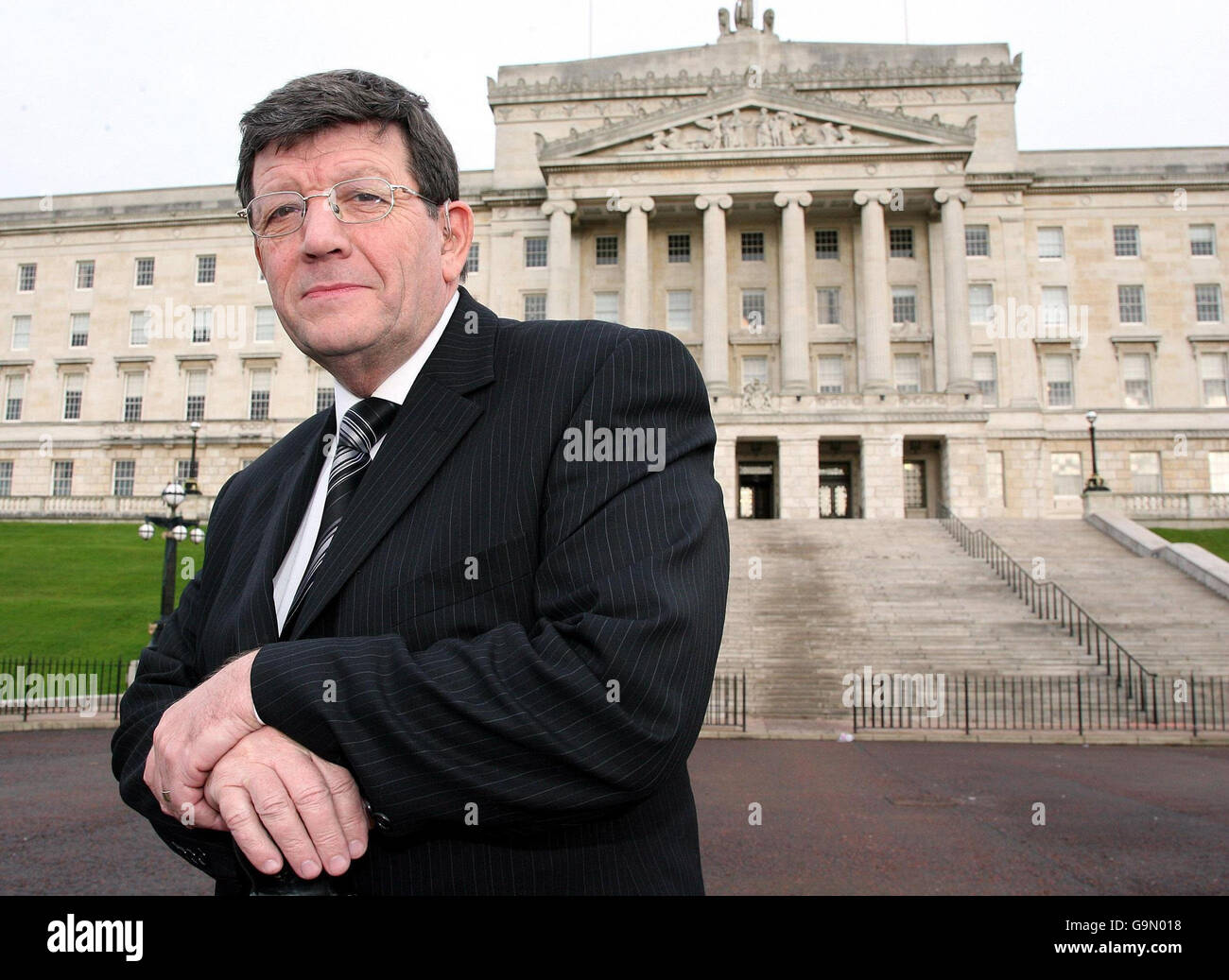 Interview with Irish republicans Stock Photo - Alamy