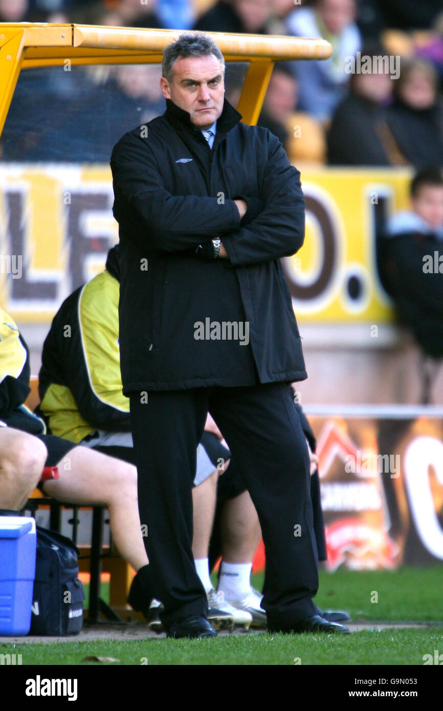 Wolverhampton wanderers football manager dave jones hi-res stock ...
