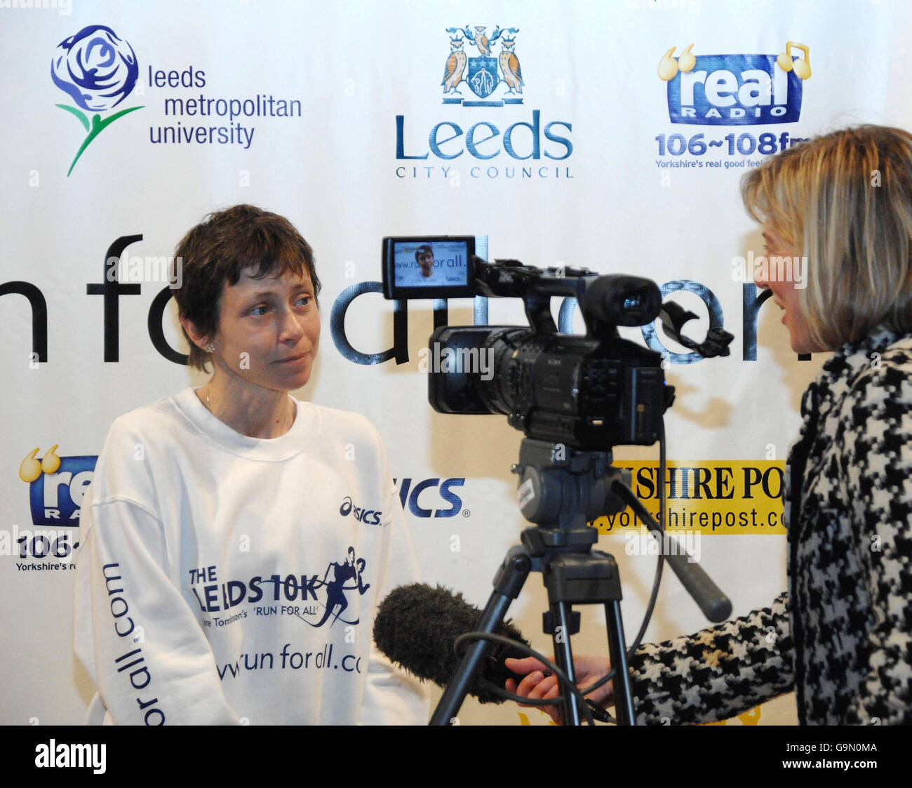 Jane Tomlinson launches 'Run For All' Stock Photo - Alamy