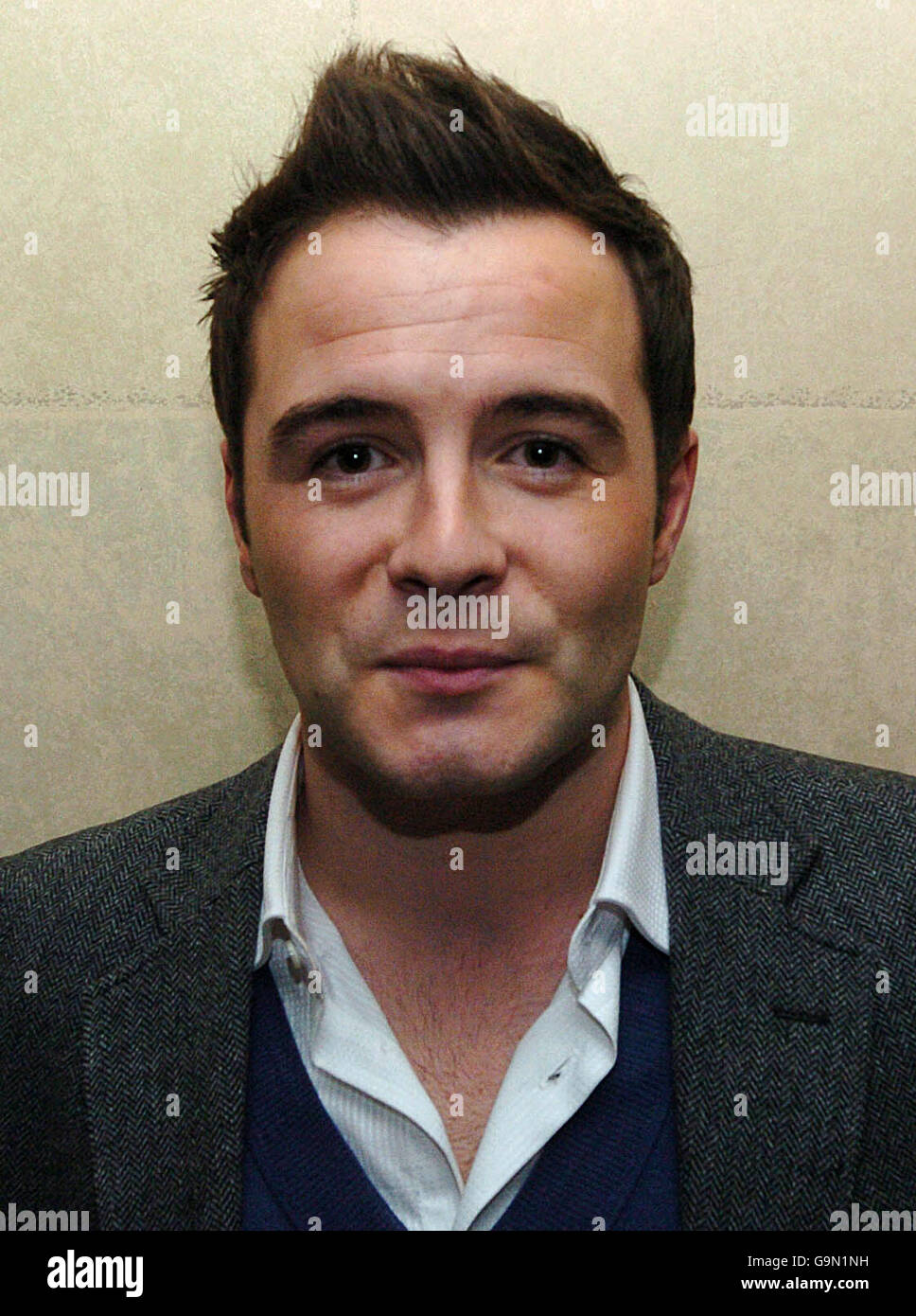 Angelis interview westlife for blue peter hi-res stock photography and ...