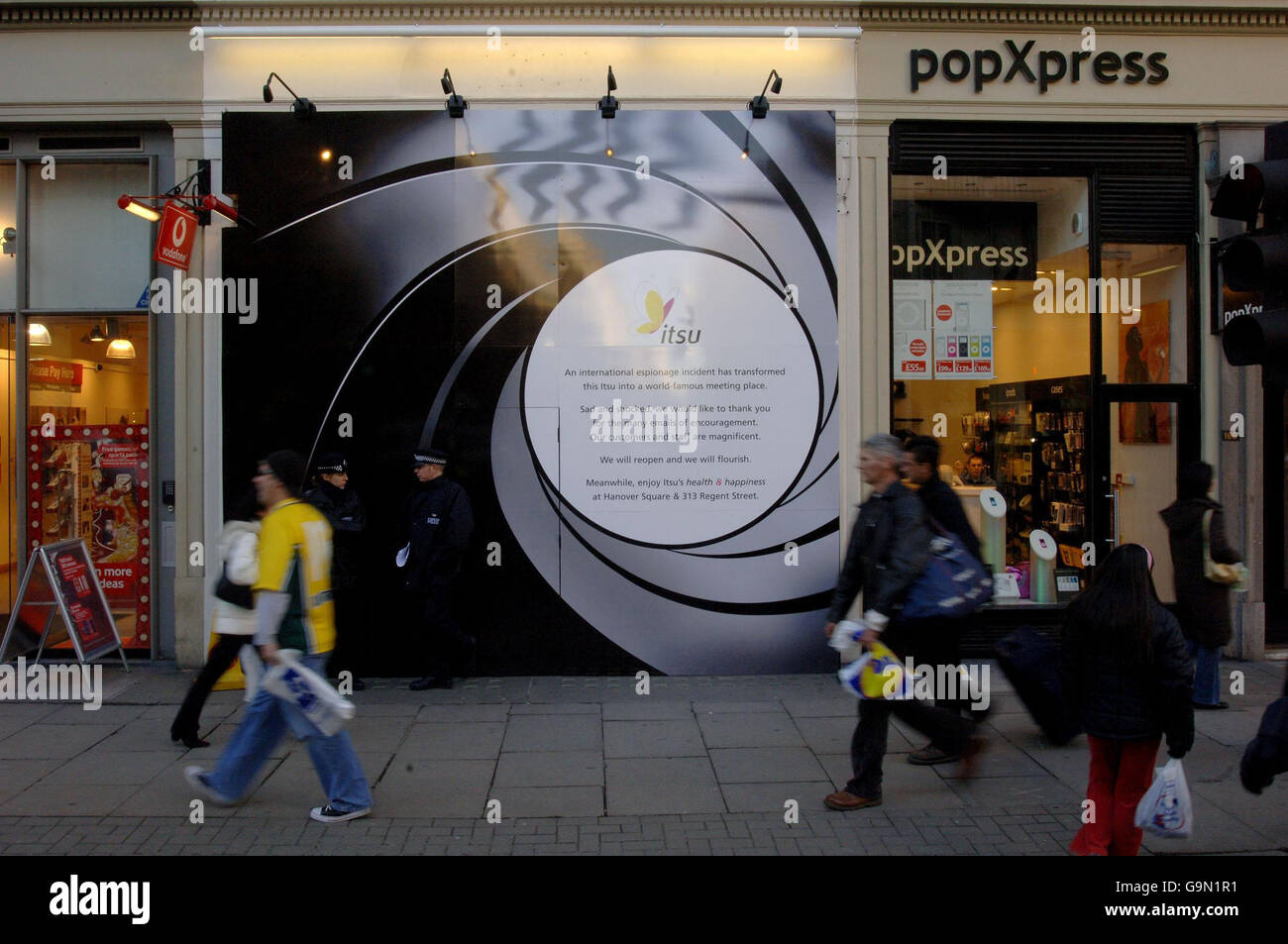 Alexander Litvinenko poisoning Stock Photo - Alamy