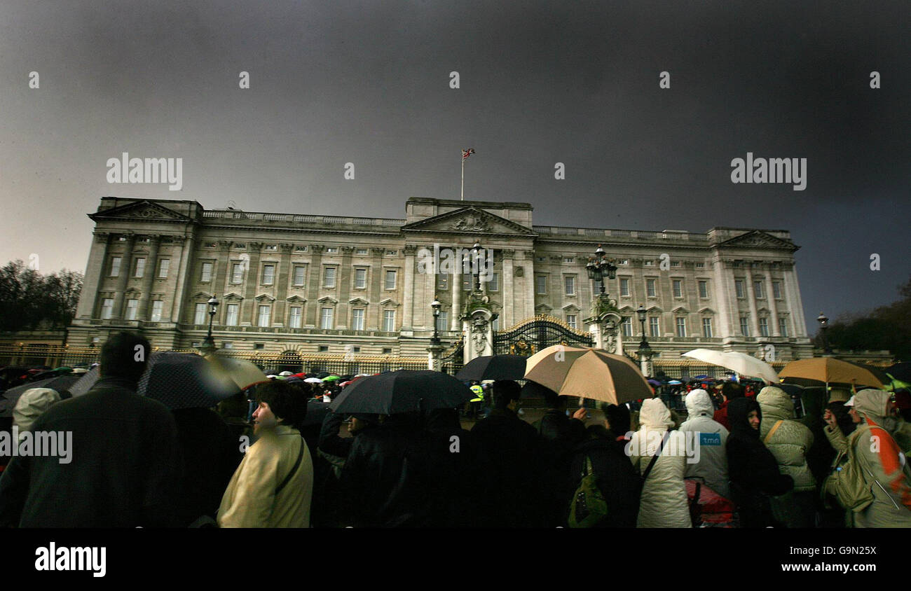 Tornado hits north west London Stock Photo - Alamy
