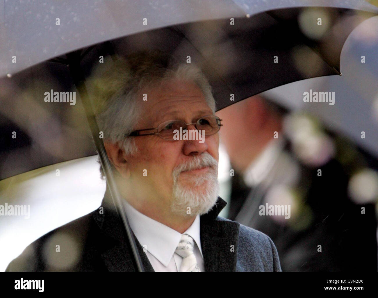 Alan 'Fluff' Freeman funeral Stock Photo - Alamy