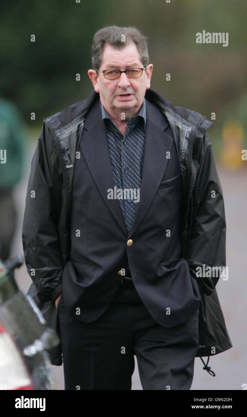 Dave Cash at the funeral for DJ Alan 'Fluff' Freeman funeral at the ...