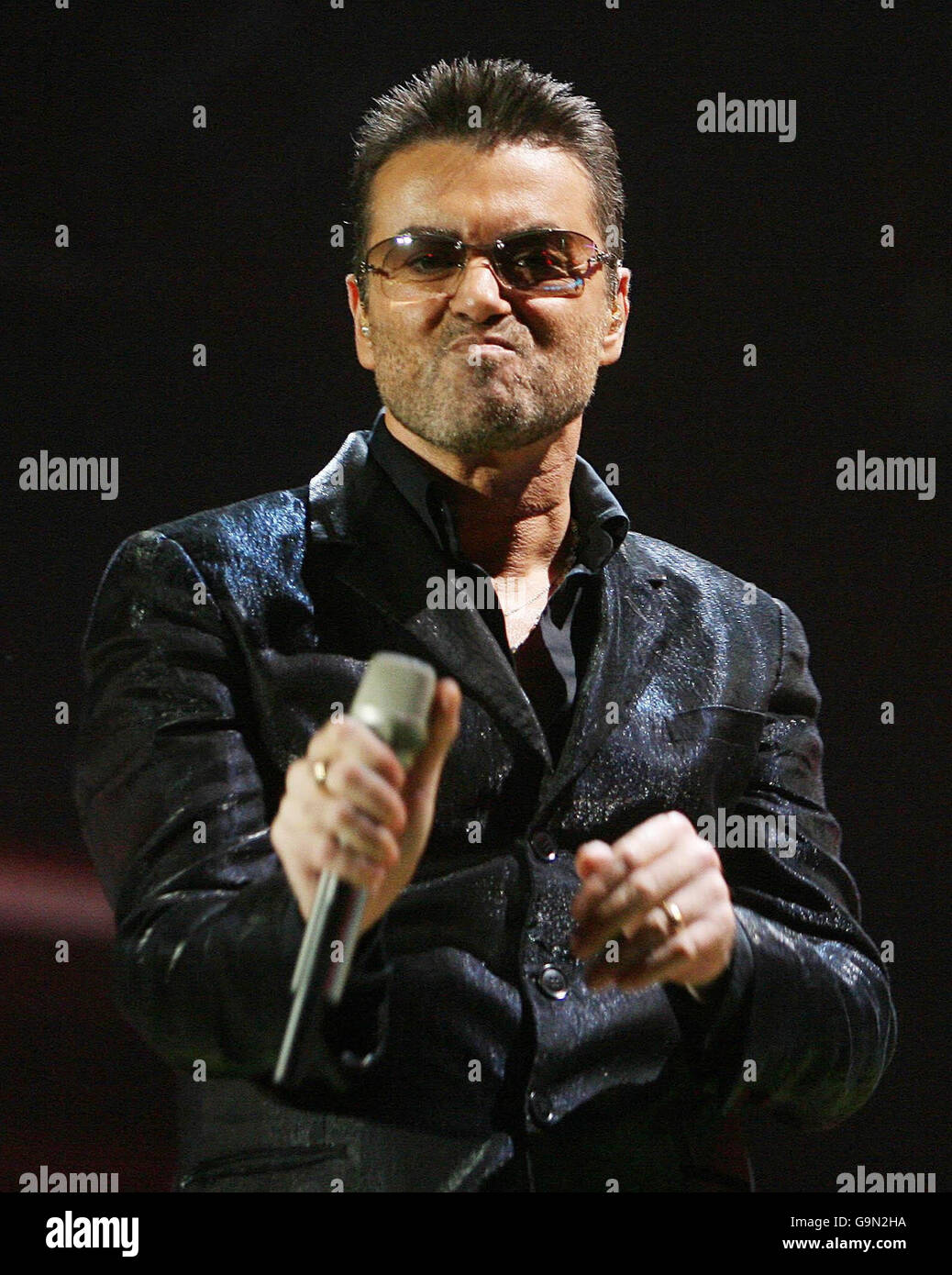 George Michael Live - Dublin Stock Photo - Alamy