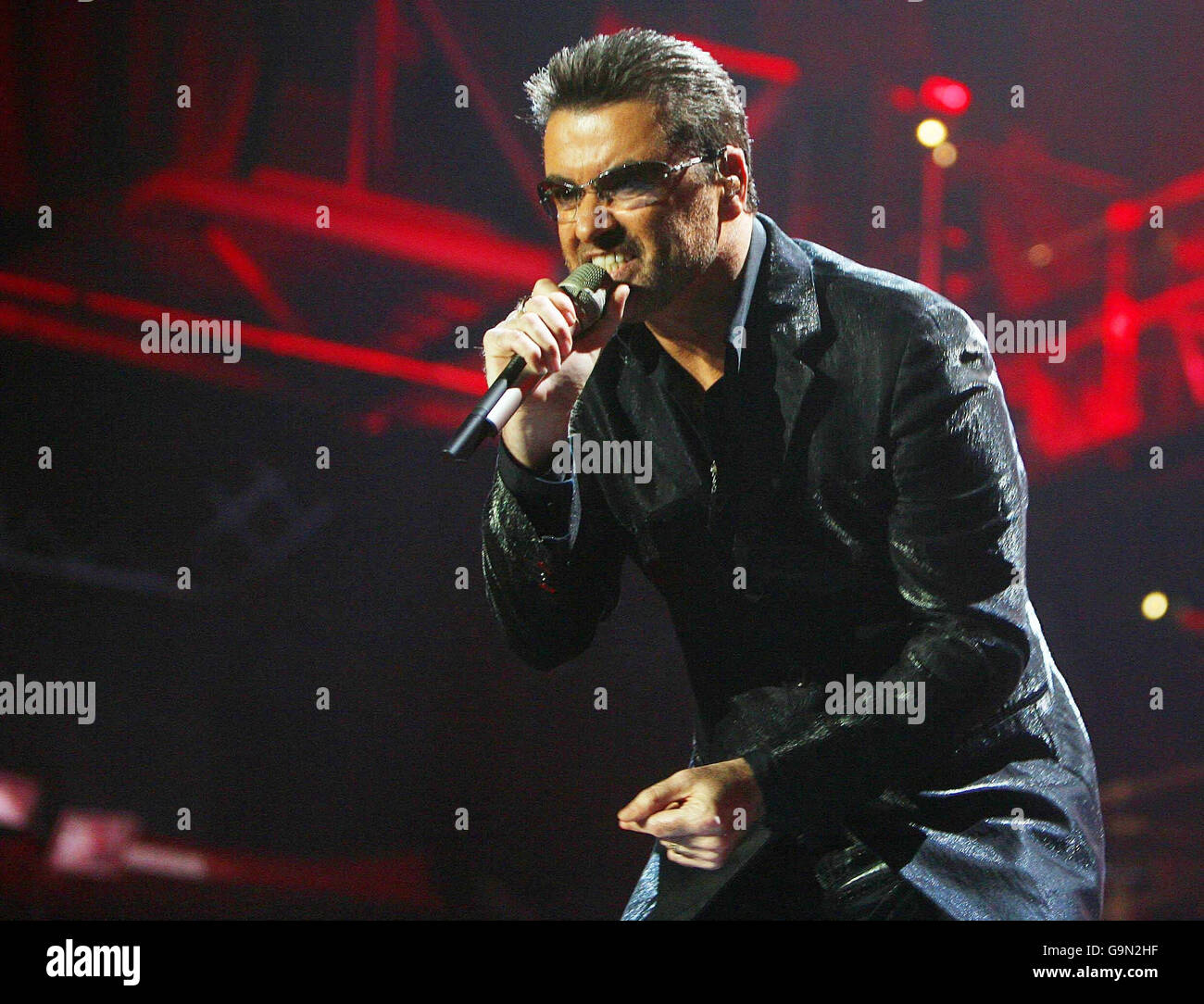 George Michael Live - Dublin Stock Photo - Alamy
