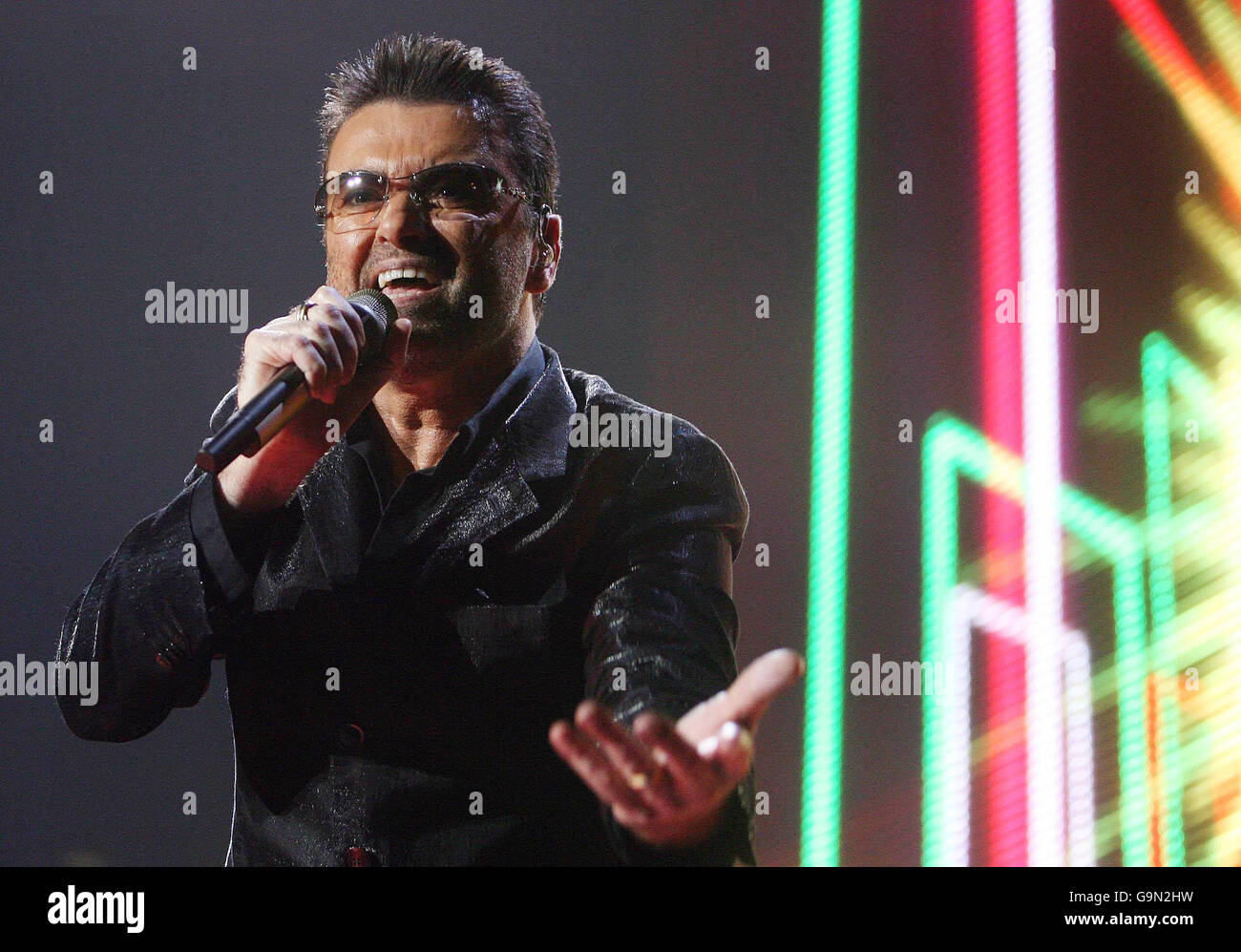 George Michael Live - Dublin Stock Photo - Alamy