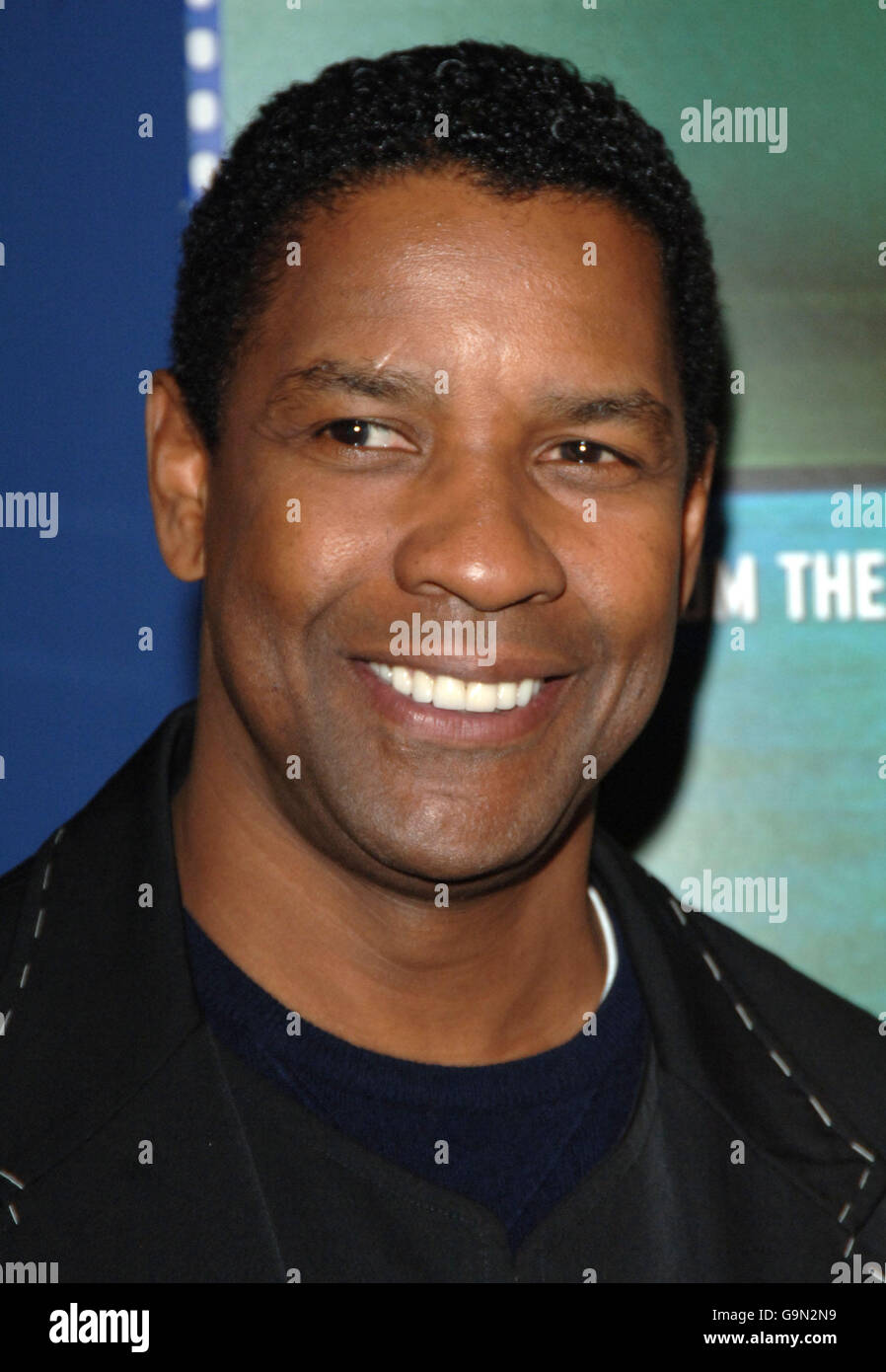 Denzel Washington arriving for the UK premiere of Deja Vu, at the Odeon ...
