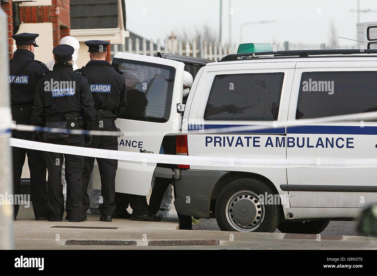 Double shooting in Dublin Stock Photo - Alamy